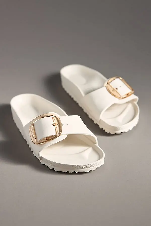 BIRKENSTOCK Madrid Big Buckle Eva Sandals - White