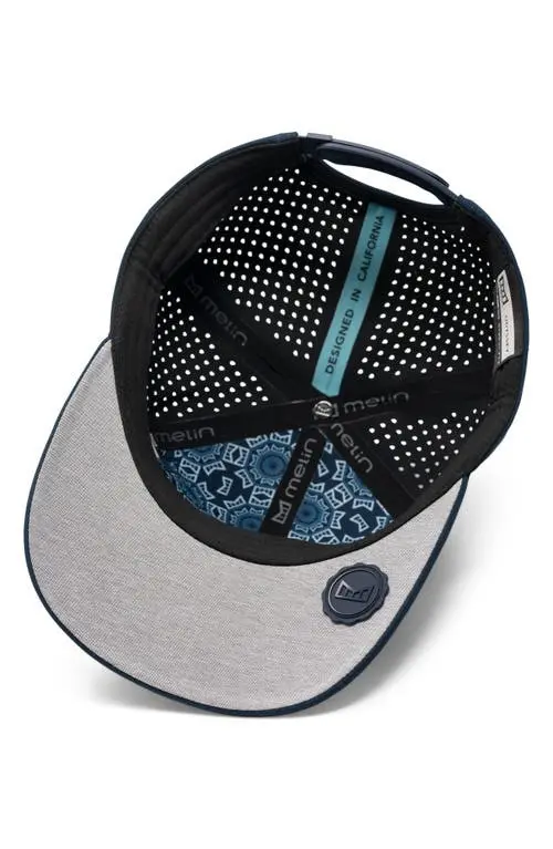 MELIN Odysea Hydrolite Performance Snapback Hat - Navy
