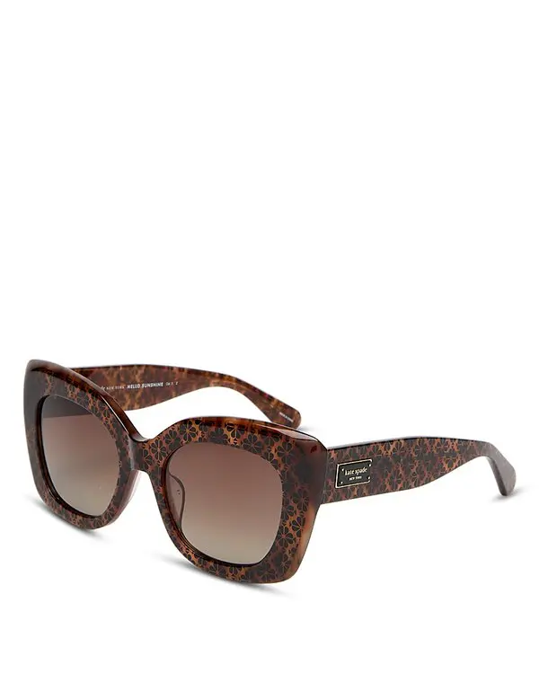Kate Spade New York Kalie Cat Eye Sunglasses - Brown