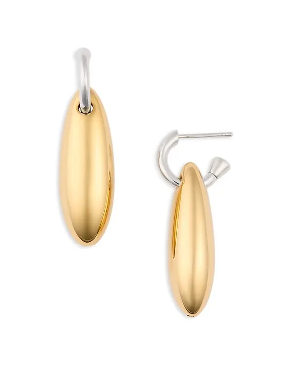 Bottega Veneta Ellipse Earrings - Burned Ora