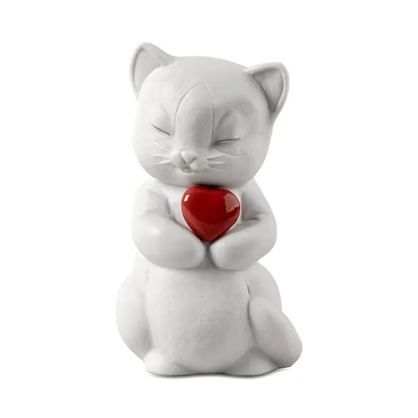 LLADRO Whiskers The Playful Kitten Figurine - Multi