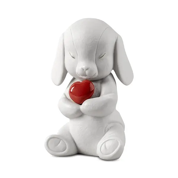 LLADRO Buddy The Caring Puppy Figurine - Multi