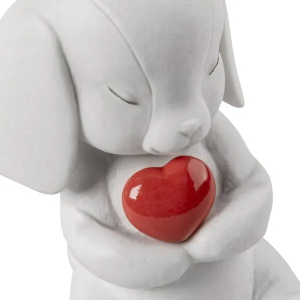LLADRO Buddy The Caring Puppy Figurine