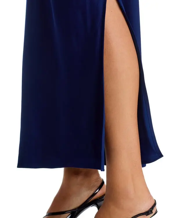 French Connection Ennis Satin Dress - Royal Blue