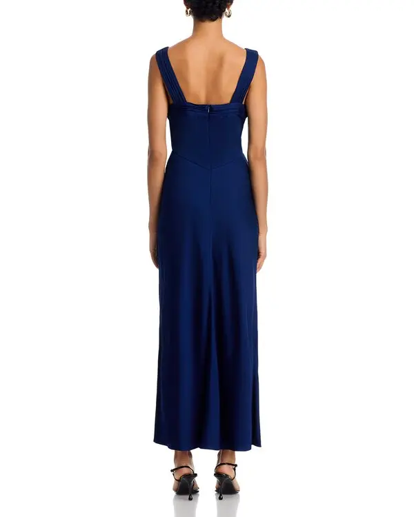 French Connection Ennis Satin Dress - Royal Blue
