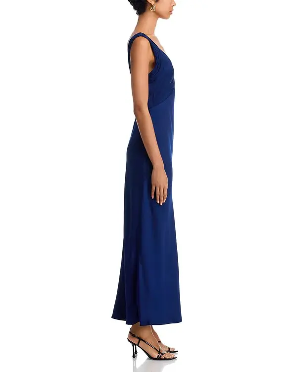French Connection Ennis Satin Dress - Royal Blue