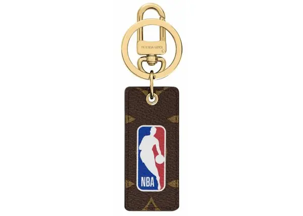 LOUIS VUITTON X Nba Letters Tab Key Holder & Bag Charm Monogram - Brown
