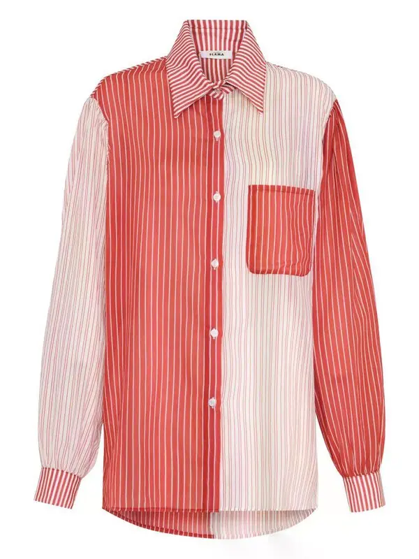 AMIR SLAMA Striped Shirt