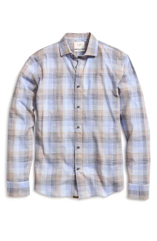 Billy Reid Hutcheson Standard Fit Check Cotton Button-up Shirt - Multi