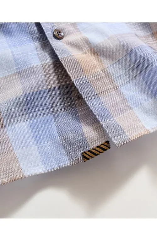 Billy Reid Hutcheson Standard Fit Check Cotton Button-up Shirt - Multi