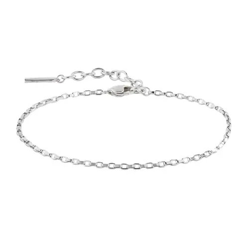 ALEX AND ANI Everyday Box Link Chain Bracelet - Silver