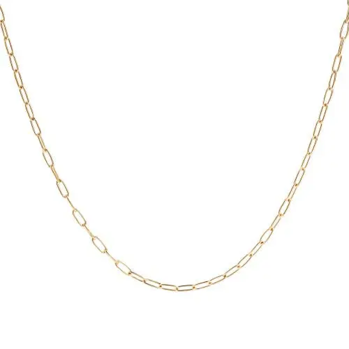 ALEX AND ANI Paperclip Layering Necklace - Gold
