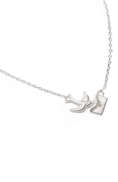 ALEX AND ANI Love Letter Inline Necklace