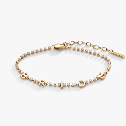 ALEX AND ANI Bride Tennis Chain Bracelet - Gold
