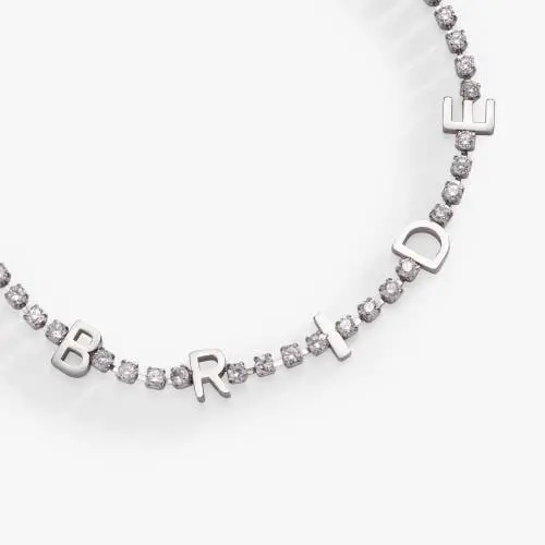 ALEX AND ANI Bride Tennis Chain Bracelet - Silver