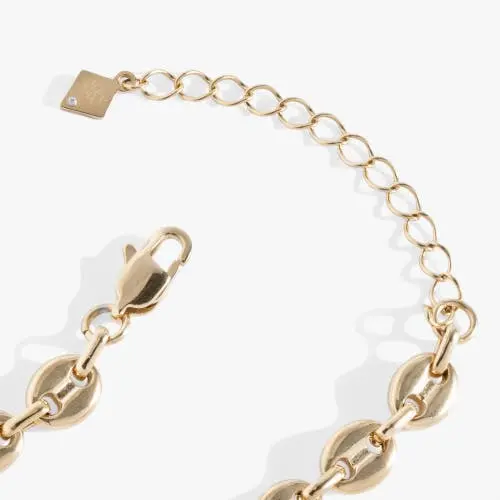 ALEX AND ANI Mariner Chain Necklace - Gold