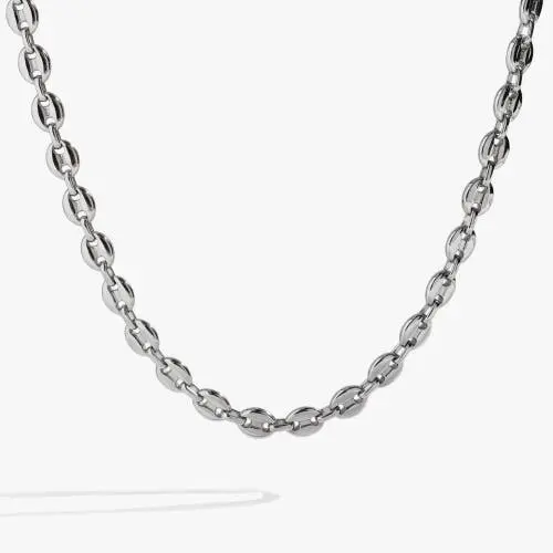 ALEX AND ANI Mariner Chain Necklace - Silver