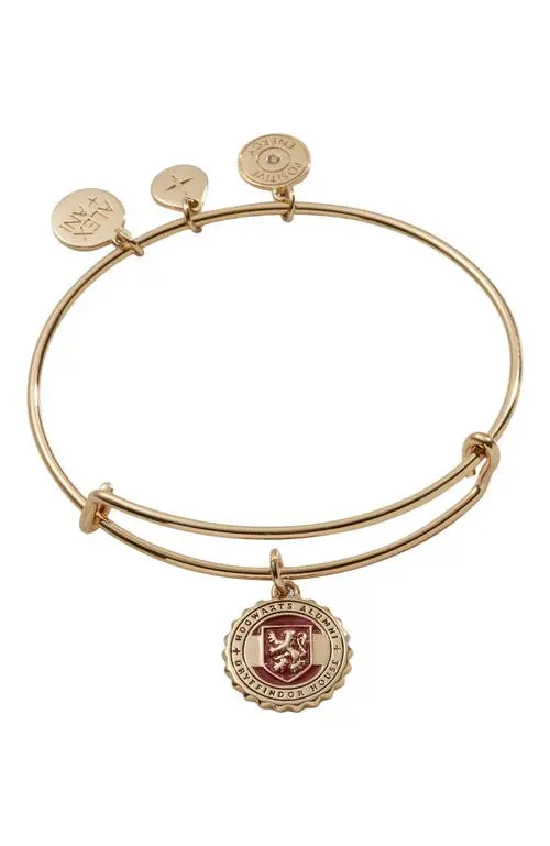 ALEX AND ANI Harry Potter™ Gryffindor House Charm Bangle Bracelet - Gold