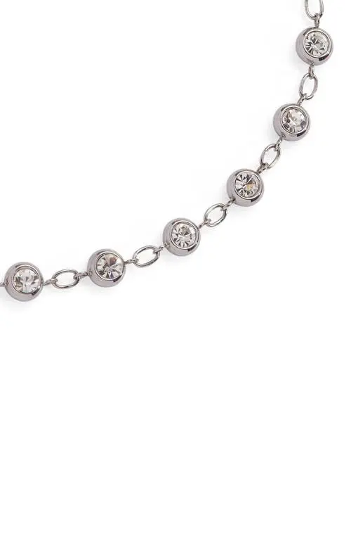 ALEX AND ANI Crystal Pebble Bracelet - Silver