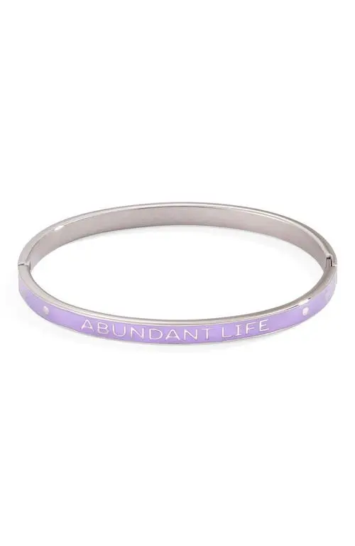 ALEX AND ANI Grateful Heart Bangle Bracelet - Silver