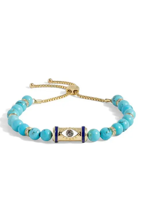 ALEX AND ANI Evil Eye Bolo Bracelet - Gold