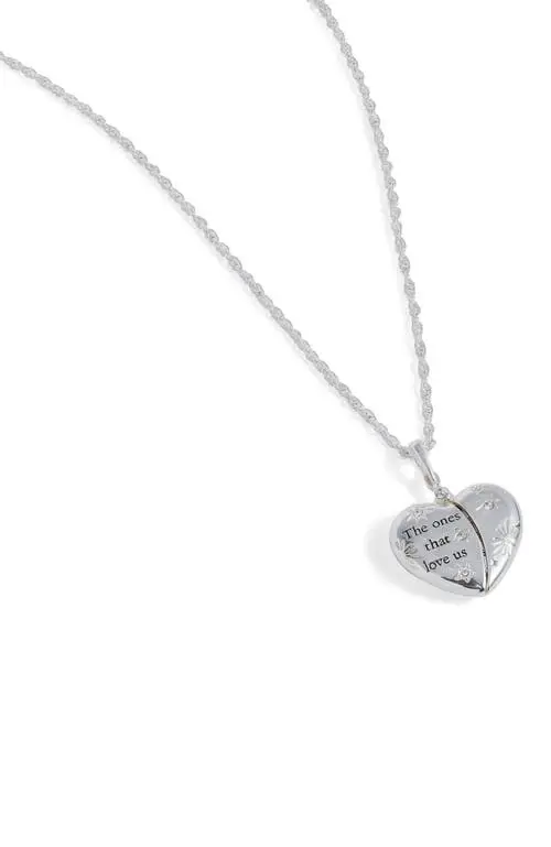 ALEX AND ANI Harry Potter™ 'the Ones That Love Us' Locket Necklace - Silver