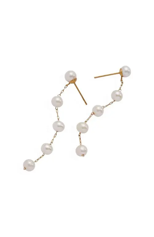 ALEX AND ANI Freshwater Drop Earrings