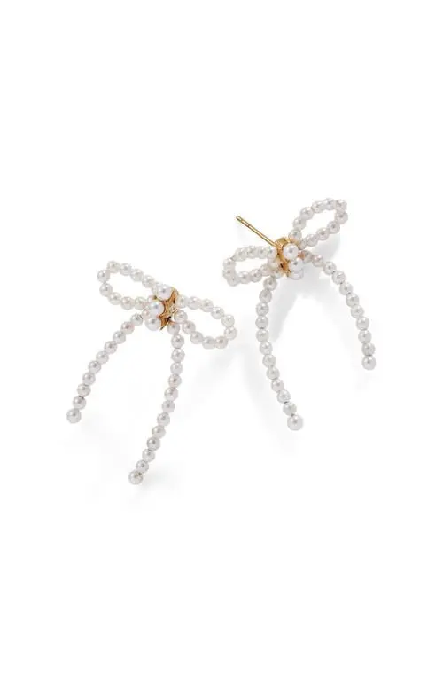 ALEX AND ANI Bow Stud Earrings