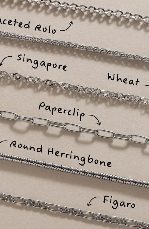 ALEX AND ANI Wheat Chain Layering Necklace