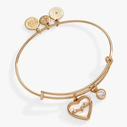 ALEX AND ANI Daughter Bangle Bracelet - Gold