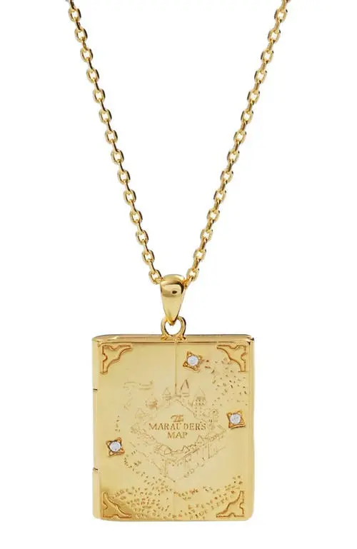 ALEX AND ANI Harry Potter™ Mischief Managed Locket Necklace