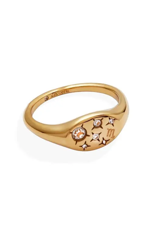 ALEX AND ANI Zodiac Ring - Gold Scorpio