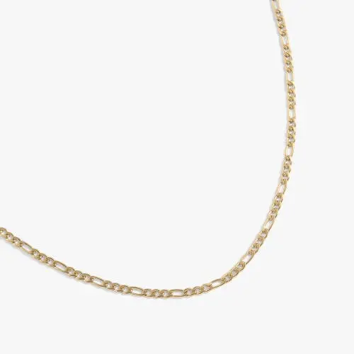 ALEX AND ANI Figaro Chain Charm Layering Necklace - Gold