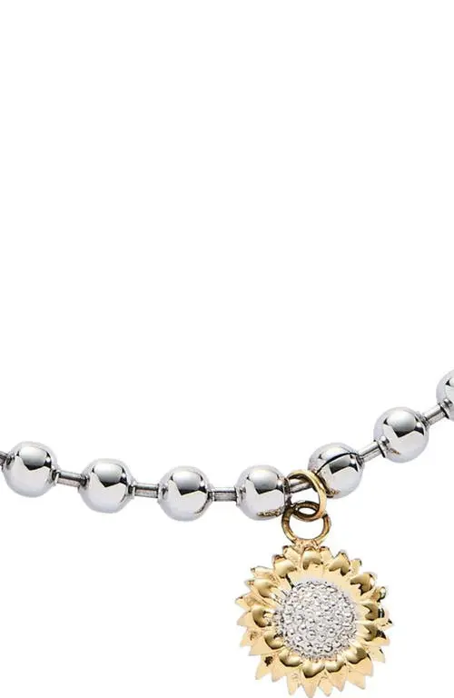 ALEX AND ANI Sunflower Charm Bracelet