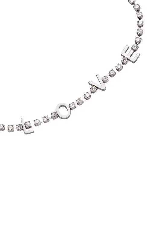 ALEX AND ANI Love Tennis Bracelet