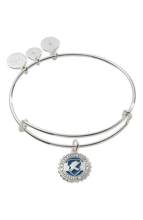 ALEX AND ANI Harry Potter™ Ravenclaw House Charm Bangle Bracelet - Silver