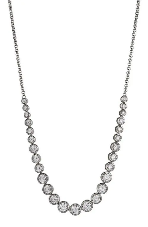 ALEX AND ANI Crystal And Bracelet Set - Silver