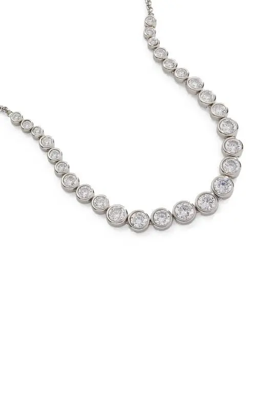 ALEX AND ANI Crystal Stranded Bracelet Set - Silver