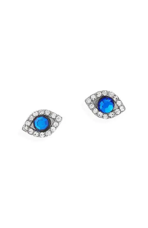 ALEX AND ANI Evil Eye Mini Stud Earrings