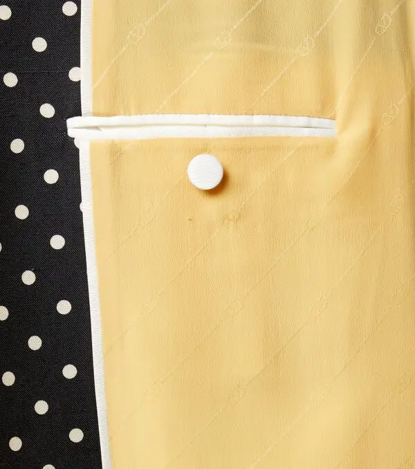 Valentino Garavani Polka-dot Silk Blazer