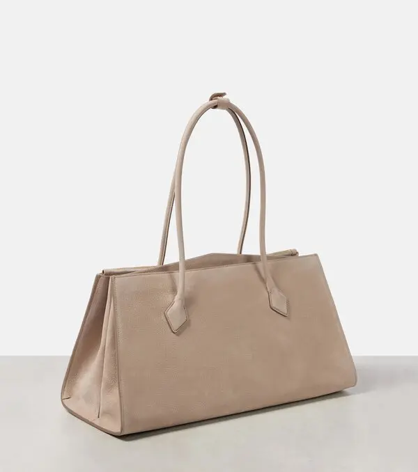Alaïa Le Teckel Leather Tote - Beige