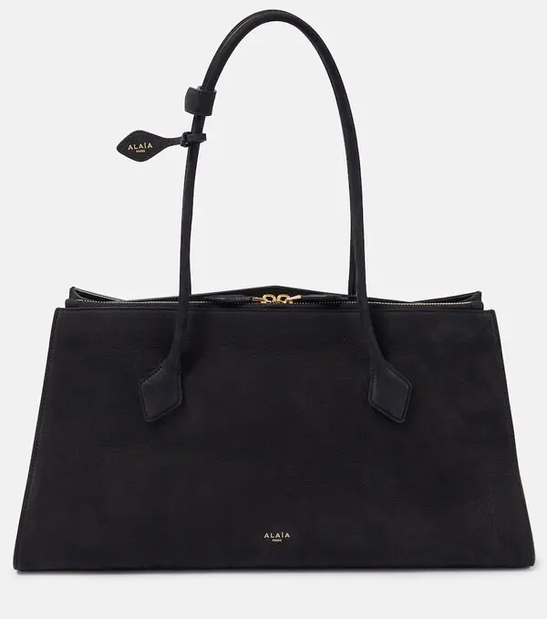 Alaïa Le Teckel Leather Tote - Black