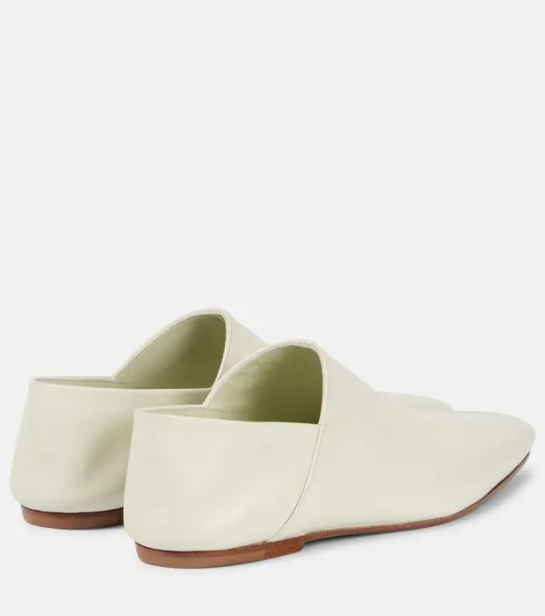 Dries Van Noten Leather Slip-on Shoes
