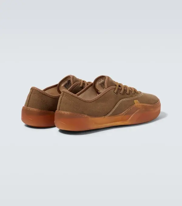 ERL Canvas Lace-up Low Top Sneakers