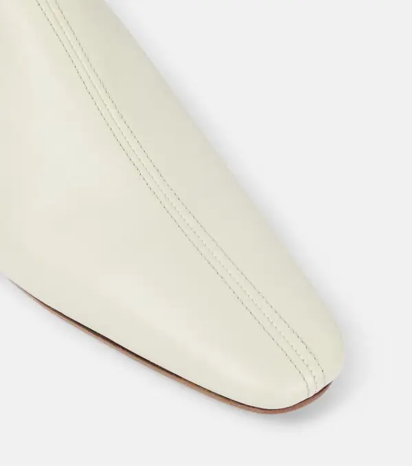 Dries Van Noten Leather Slip-on Shoes