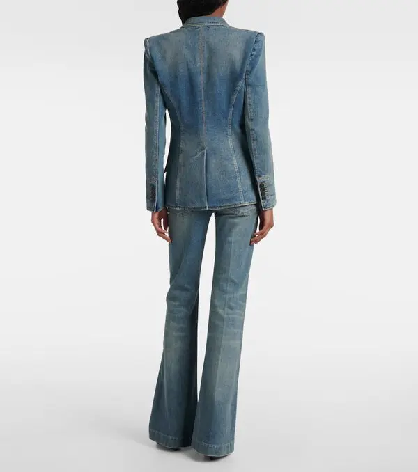 Alexander McQueen Denim Blazer