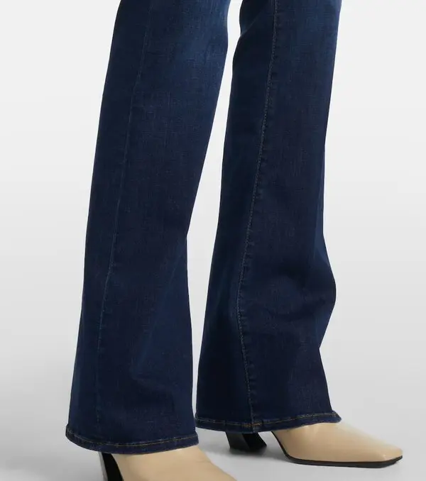 7 For All Mankind Mid-rise Bootcut Jeans - Blue