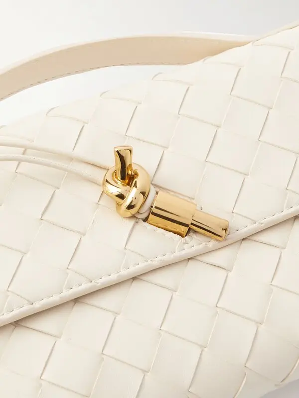 Bottega Veneta Andiamo Long Intrecciato Leather Clutch