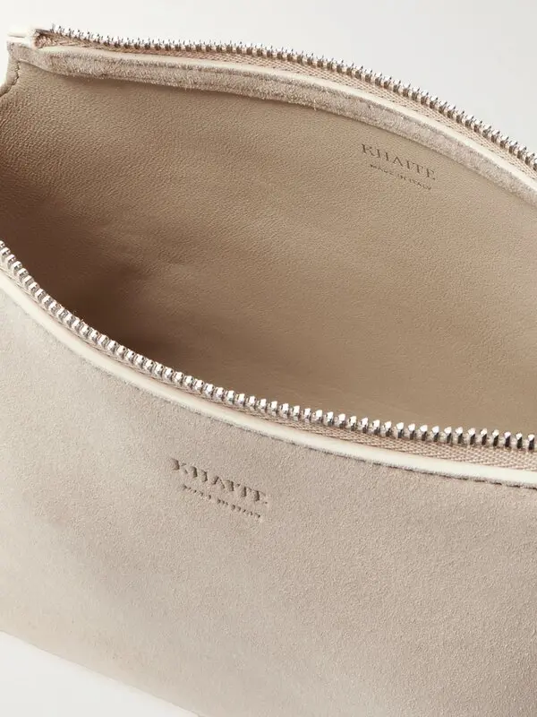 Khaite Lina Suede Pouch