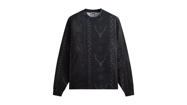 Kith X South2 West8 Columbia Paisley Stripe Terminal Tackle Long Sleeve